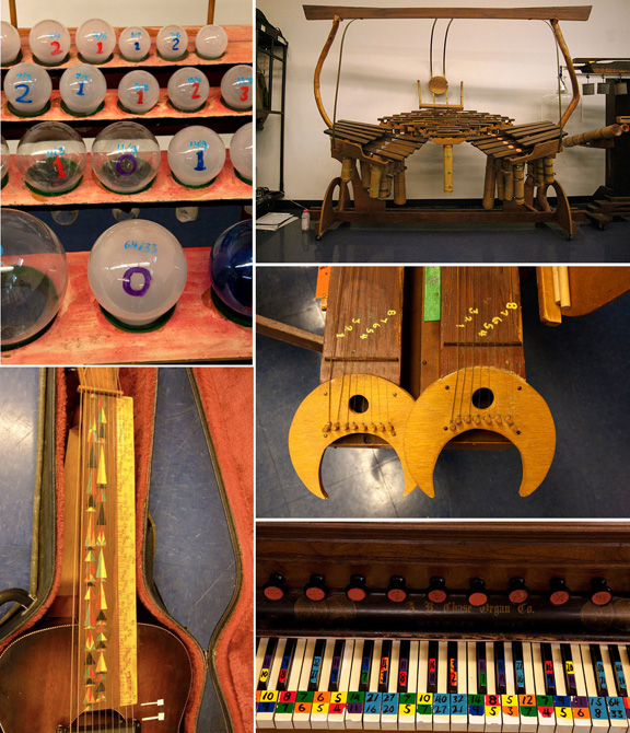 Color Theory: Instrument Making Workshop and Harry Partch Discussion